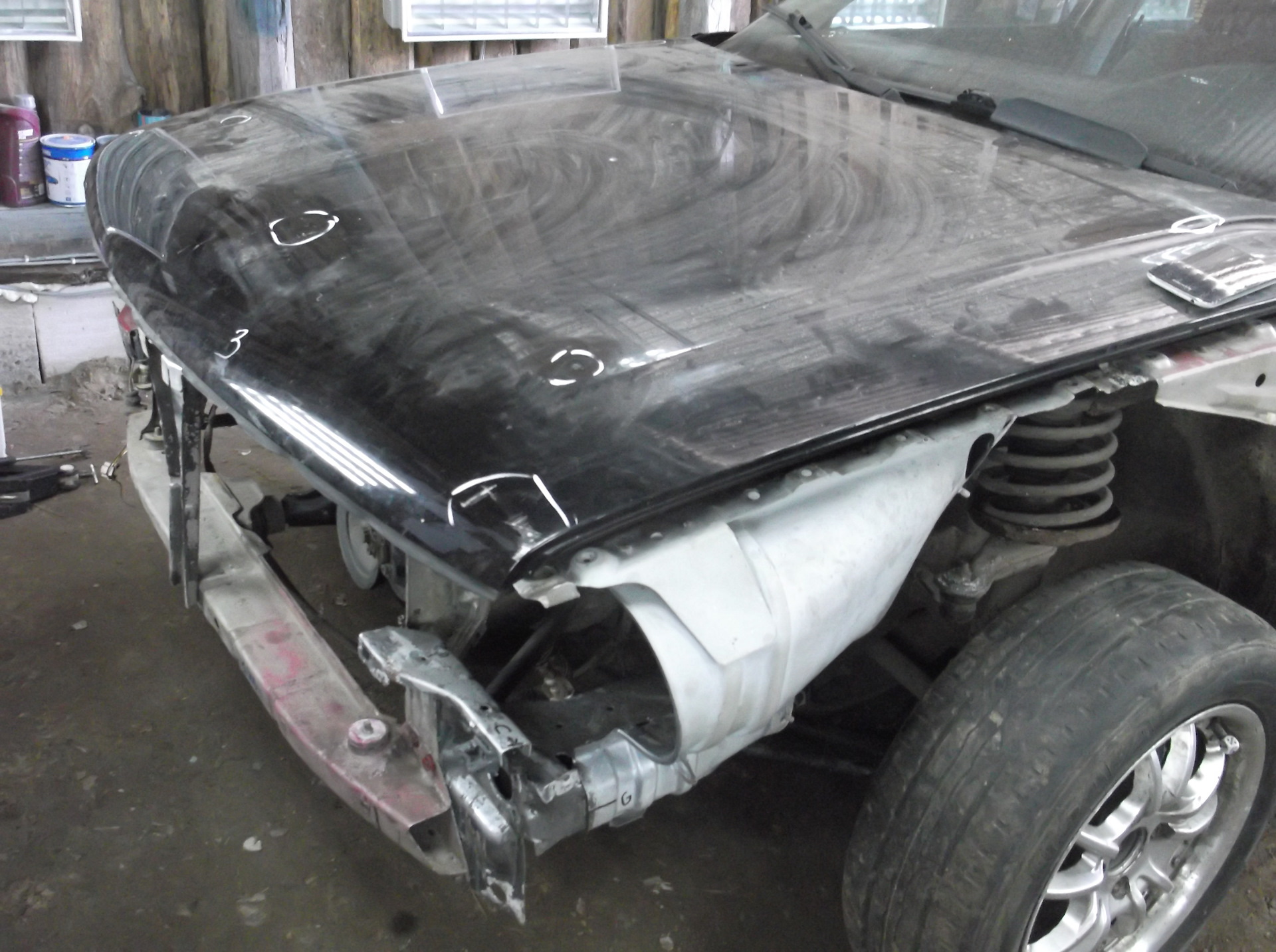 Ищется левое крыло на Б3 и решетка радиатора — Audi 80 (B3), 1,8 л ...