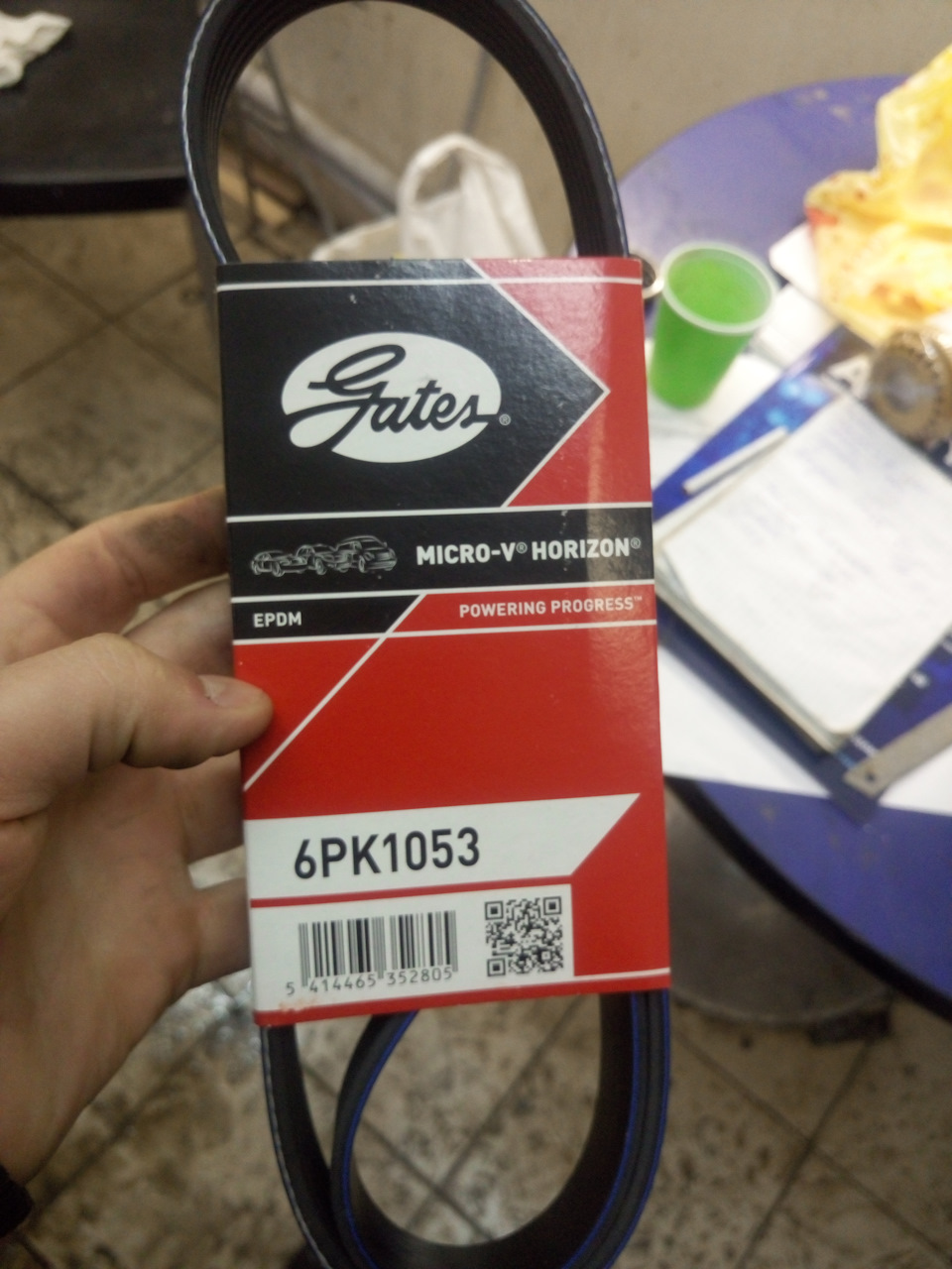 6PK1053 Ремень GATES | Запчасти на DRIVE2