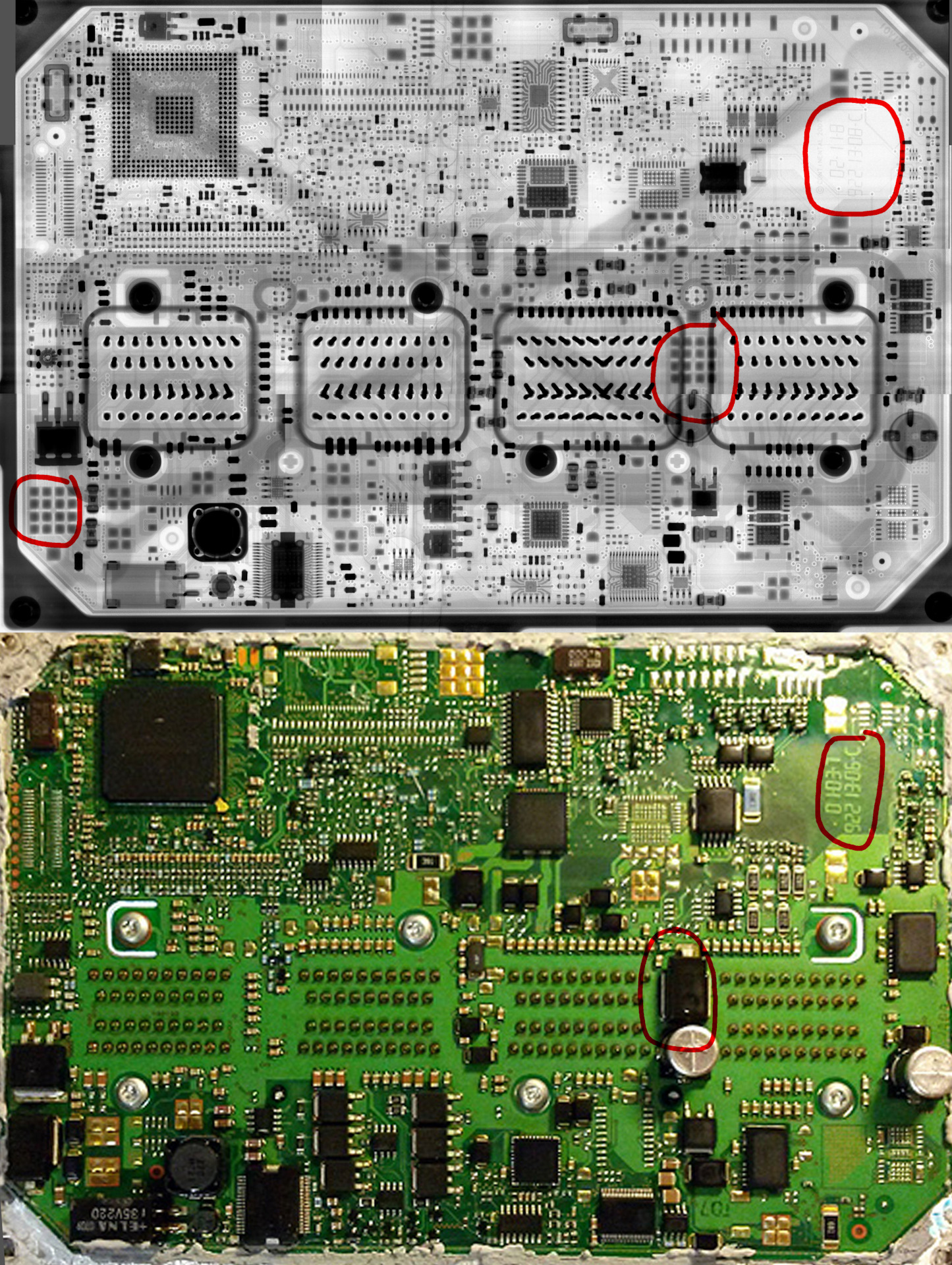 Сравнение PCM двух разных номеров — Dodge Nitro, 3,7 л, 2007 года ...