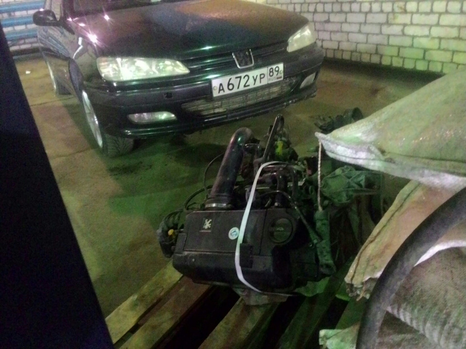 Ремень (генератор+кондей+гур) — Peugeot 406, 1,8 л, 1999 года ...