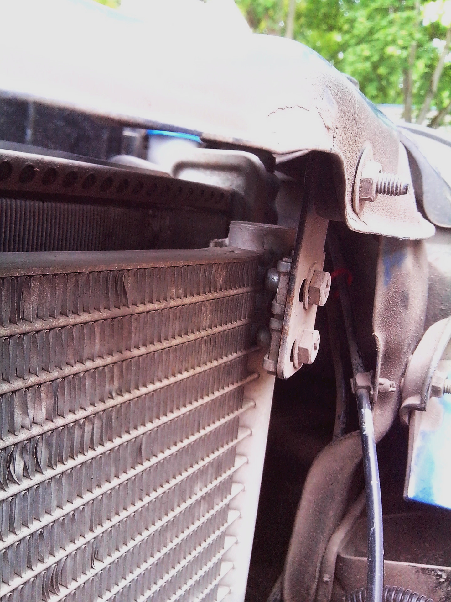 Крепление радиатора кондиционера (специально для nikolay-tnv) — ЗАЗ ...