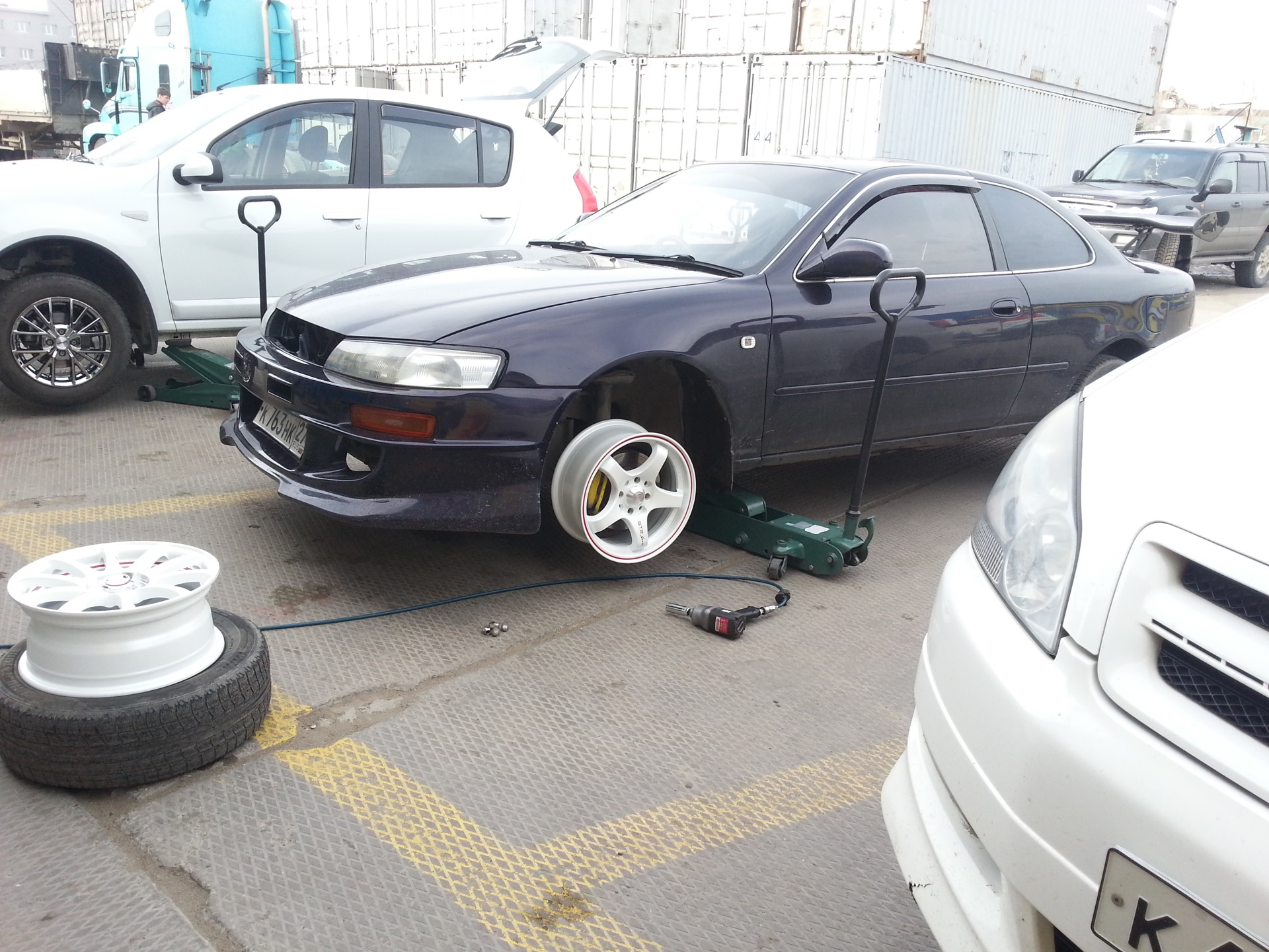 новые 15 тапки на лето — Toyota Corolla Levin (AE100/101), 1,6 л, 1994 года | колёсные диски ...