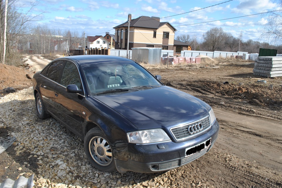 замена переднего бампера — Audi A6 (C5), 2,4 л, 1999 года | тюнинг | DRIVE2