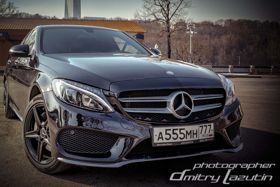 фото W205 black — Mercedes-Benz C-Class (W205), 1,6 л, 2014 года ...