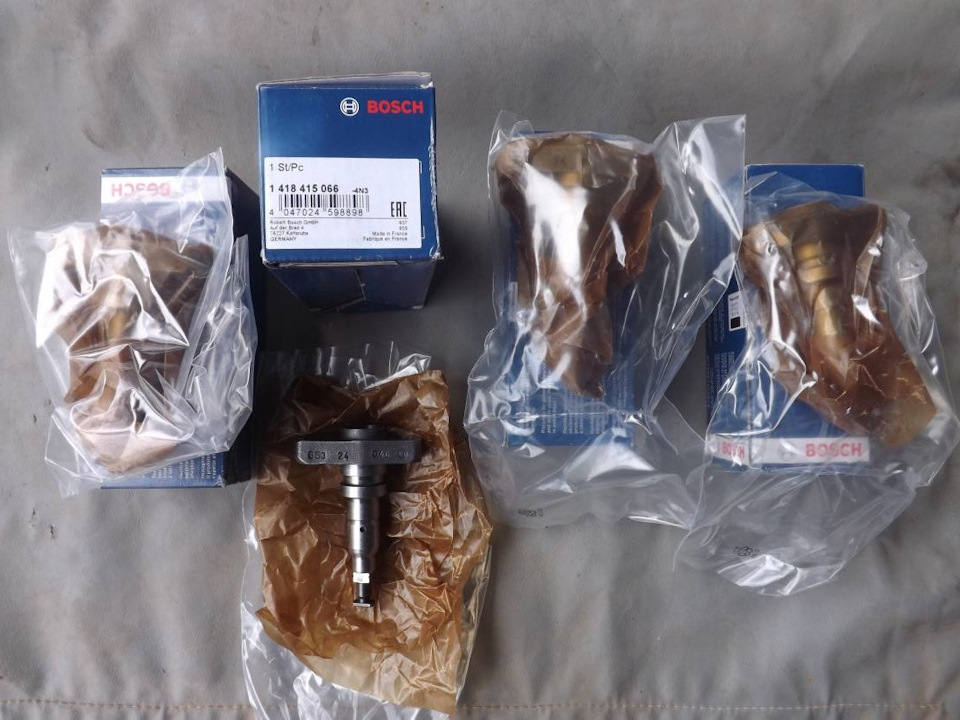 Покупка и отправка необходимых комплектующих для ремонта ТНВД ...