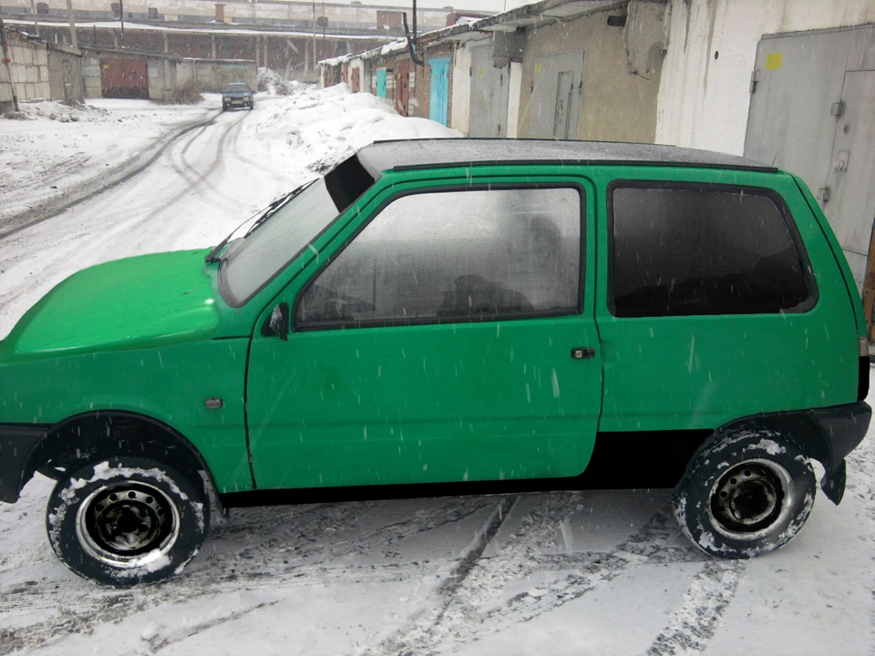 Планы по внешнему виду — Lada 1111 Ока, 0,7 л, 1994 года | просто так ...