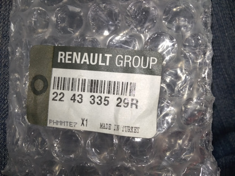 224333529R Катушка зажигания RENAULT | Запчасти на DRIVE2