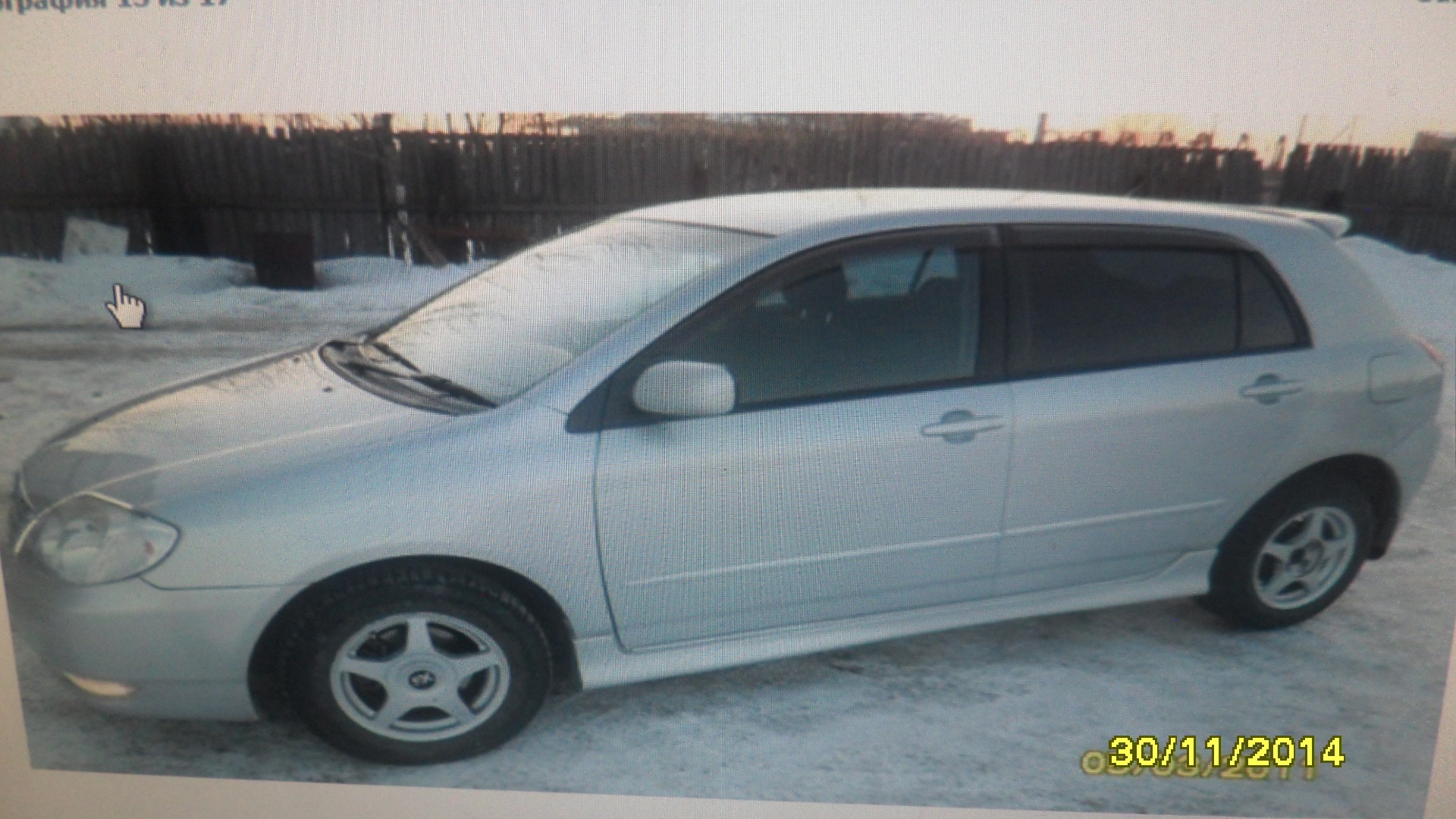 Toyota Corolla RunX 1.5 бензиновый 2001 | на DRIVE2