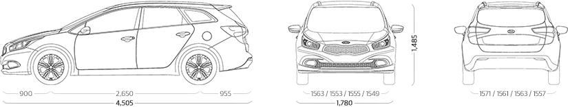 про европейский Cee'd SportsWagon — KIA Ceed SW (2G), 1,6 л, 2013 года | наблюдение | DRIVE2