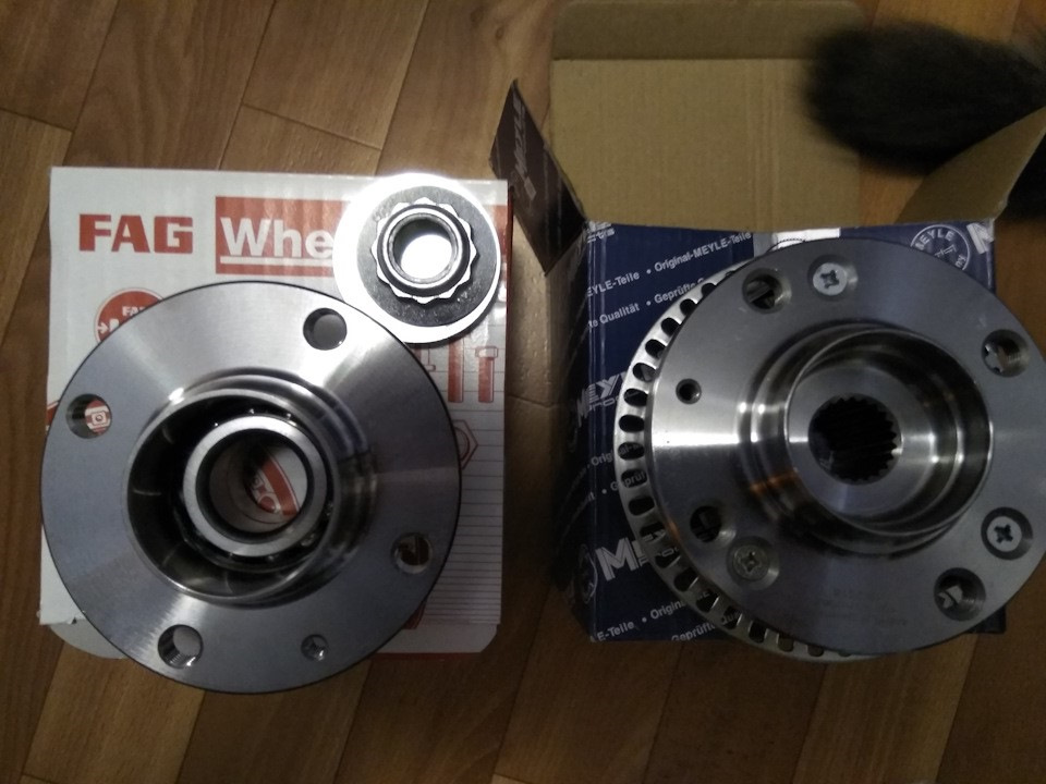 Задние и передние ступичные + приятная мелочь — Volkswagen Polo ...