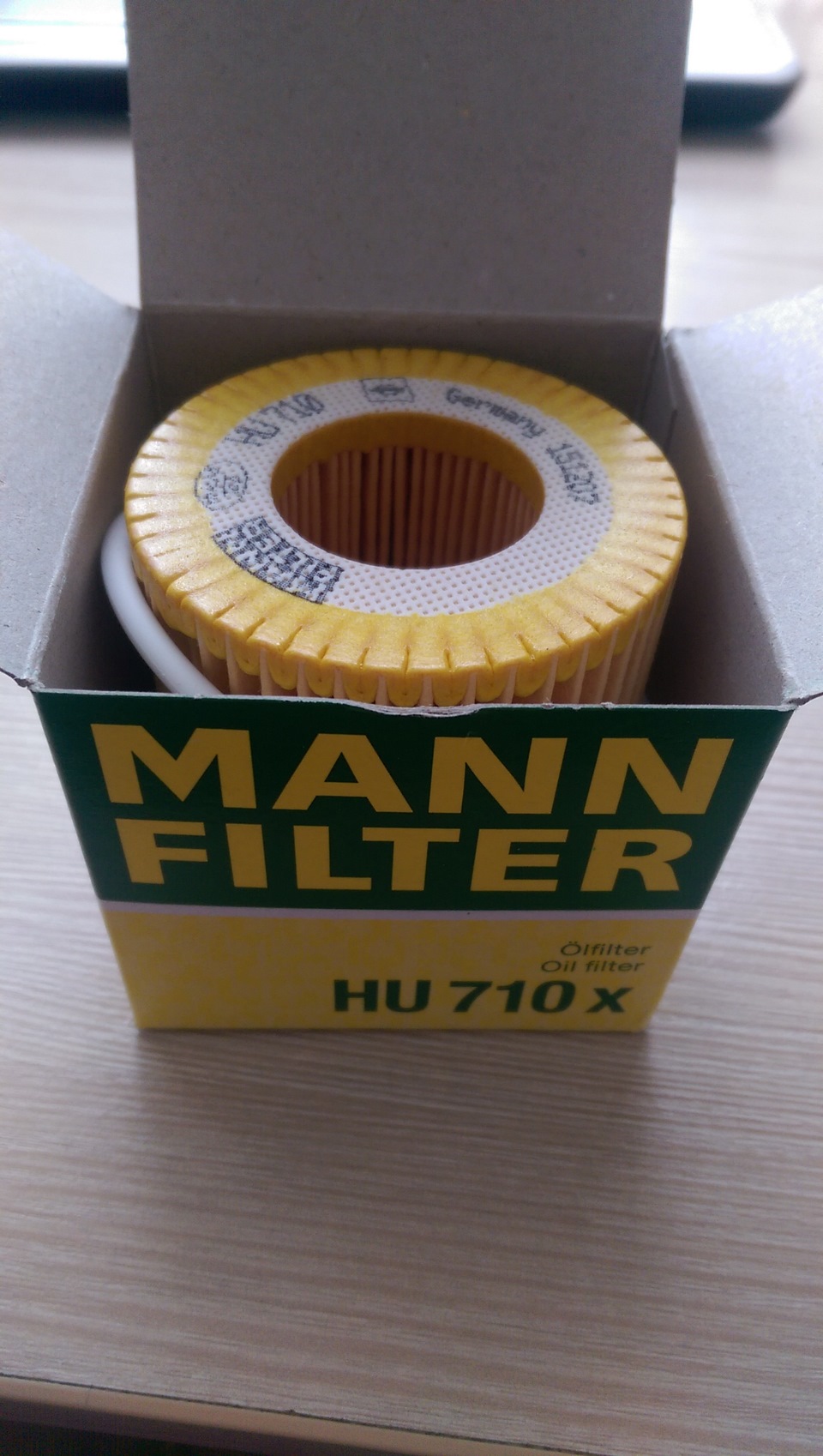 HU710X Масляный фильтроэлемент без металлических частей MANN FILTER | Запчасти на DRIVE2
