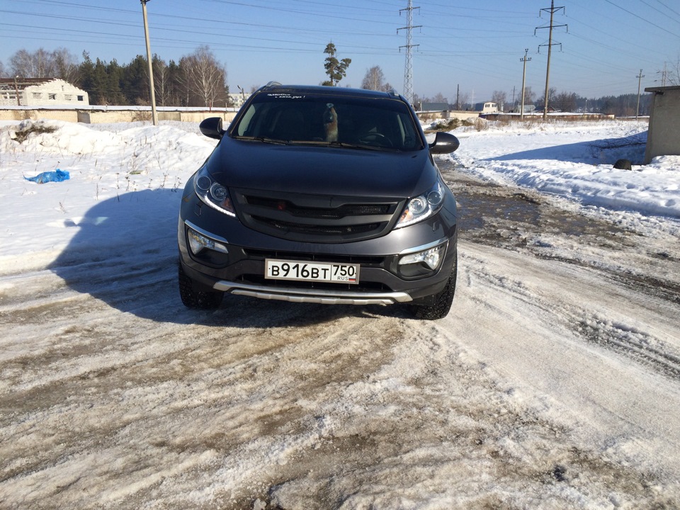 {37} просто мойка)) — KIA Sportage (3G), 2 л, 2013 года | мойка | DRIVE2