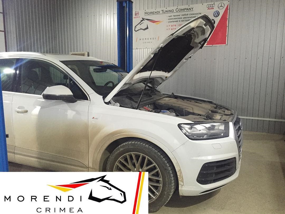 Audi Q7 3.0tdi 2015 Morendi Stage 1 — MORENDI Crimea на DRIVE2