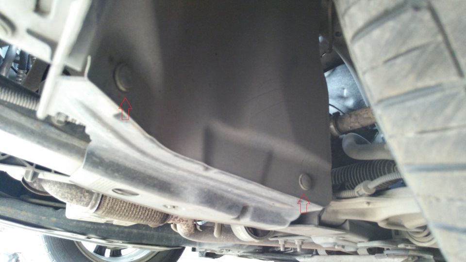 Левый пыльник моторного отсека — Chevrolet Cruze (1G), 1,8 л, 2013 года ...