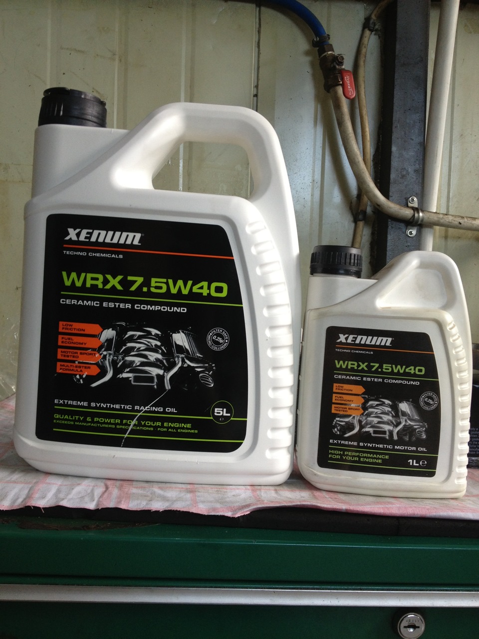 ️ Oil Xenum WRX 7.5w40 — Toyota Mark II (90), 2,5 л, 1995 года | плановое ТО | DRIVE2