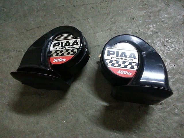 Звуковые сигналы-гудки Piaa sports horn, япония! — Subaru Forester (SH), 2 л, 2008 года | другое ...