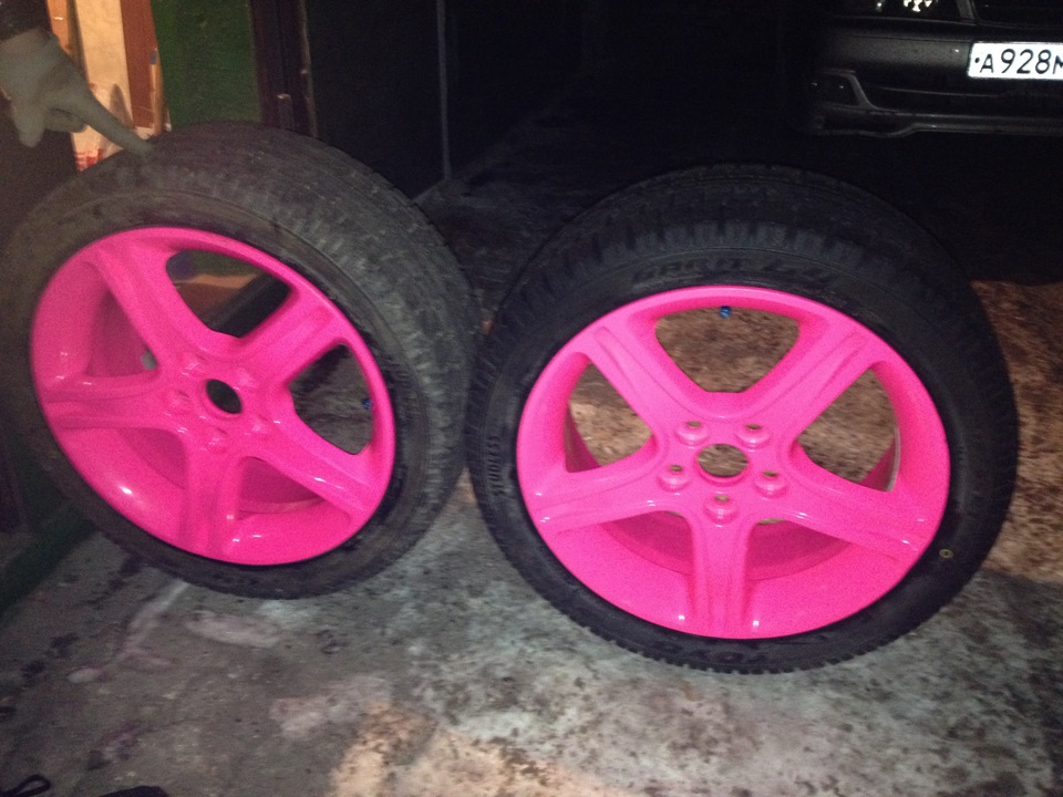 Altezza Fluorescent Pink R17 + Toyo Garit G4 215/45 R17 не всё так ...