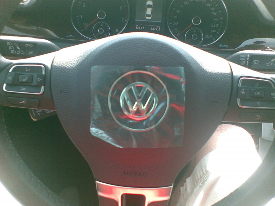 Кирдык Airbag на руле — Volkswagen Passat B7, 1,8 л, 2011 года | визит ...