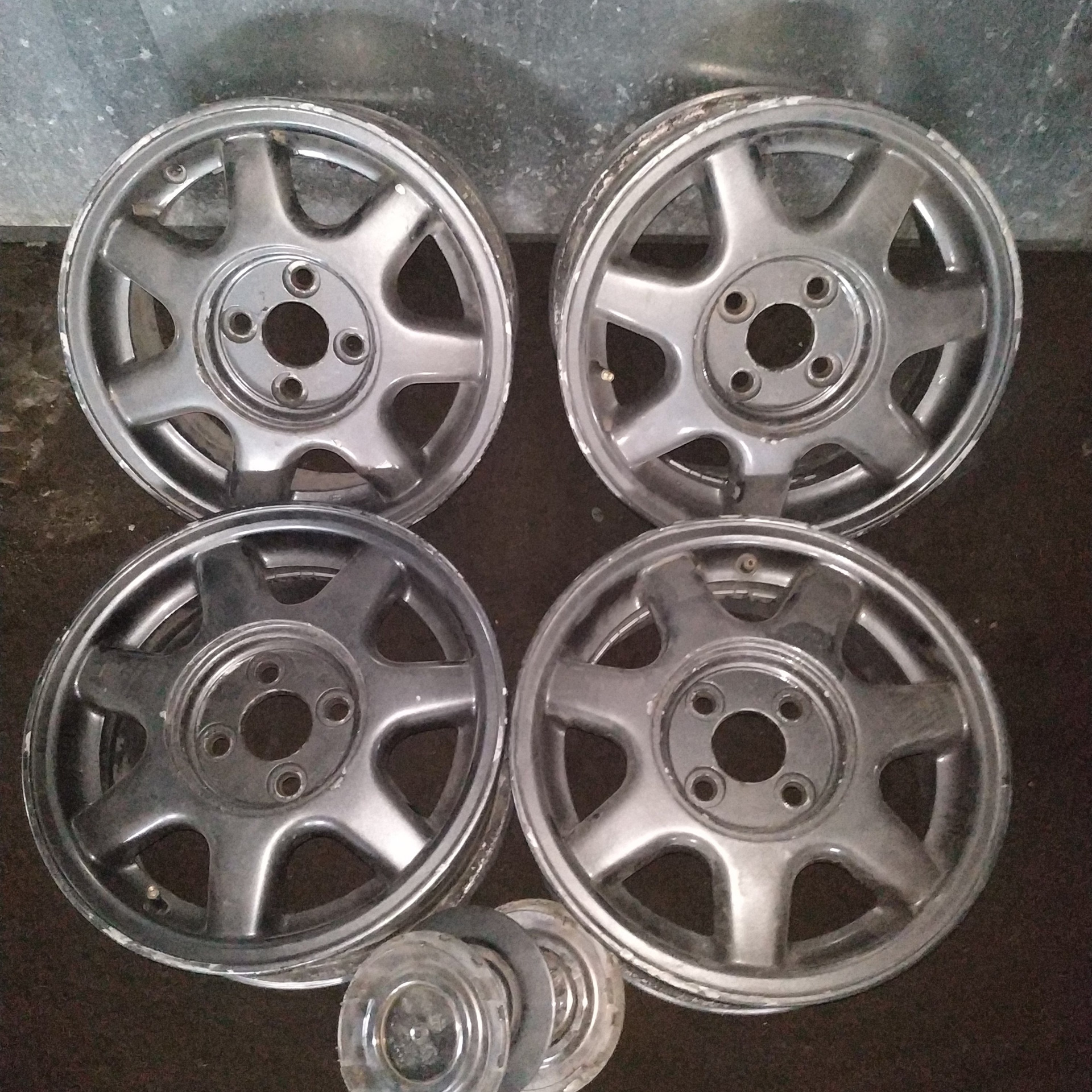 Оригинальные диски Nissan pulsar sunny gti-r original rims wheels ...