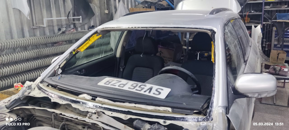 дтп 14.02.24 — Subaru Outback (BP), 2,5 л, 2004 года | ДТП | DRIVE2