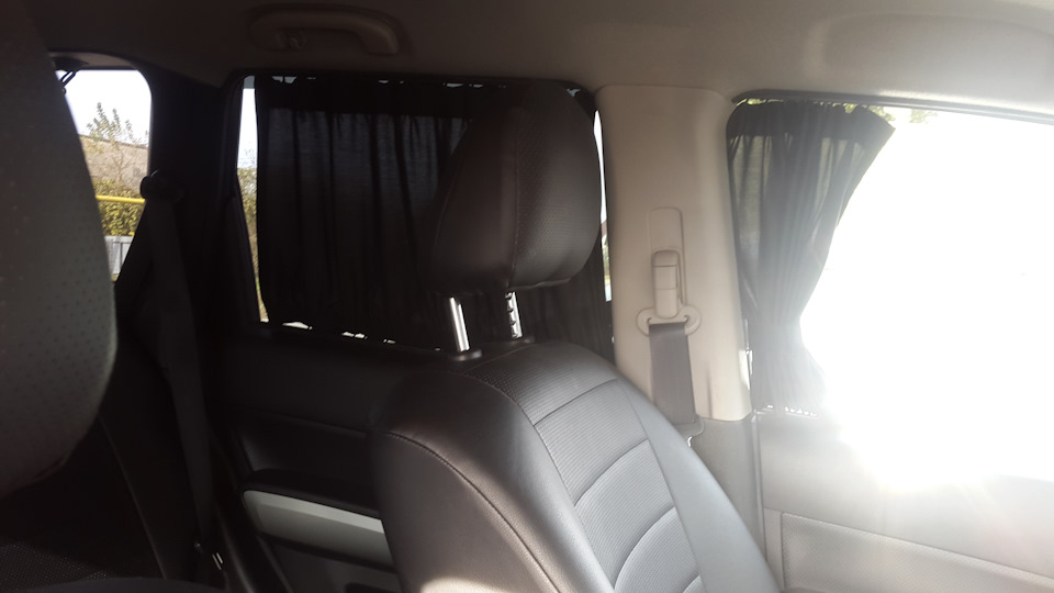 Шторки — Nissan X-Trail II (t31), 2 л, 2012 года | аксессуары | DRIVE2