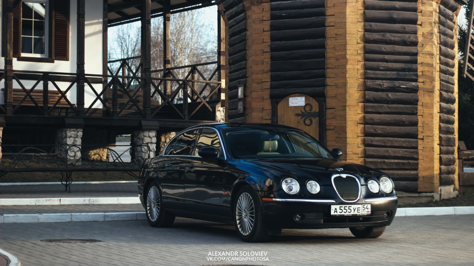 Jaguar S-Type 4.2L/ Дикий мурз — Jaguar S-Type (1G), 4,2 л, 2005 года ...