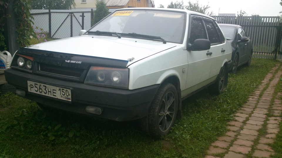 уехала 99 — Lada 21099, 1,5 л, 1999 года | продажа машины | DRIVE2