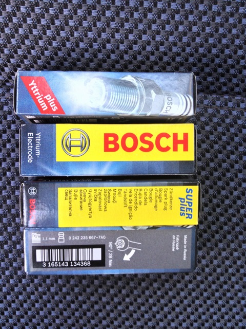 0242235667 Свеча зажигания BOSCH | Запчасти на DRIVE2