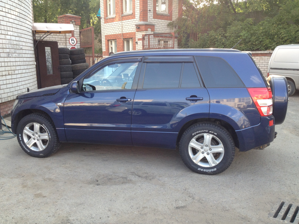 HANKOOK DYNAPRO ATM RF10 — Suzuki Grand Vitara (2G), 2 л, 2007 года | шины | DRIVE2