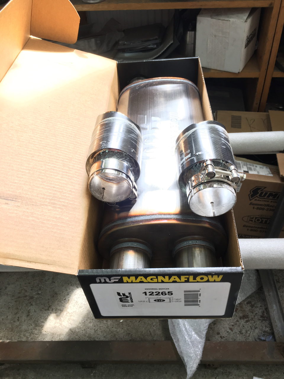 Выхлоп аля 335 на банке Magnaflow — BMW 3 series (F30), 2 л, 2013 года ...