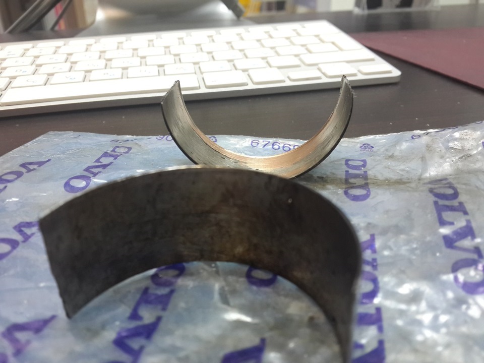 Провернул вкладыш. Ну и ПЁС с ним) — Volvo 850, 2,3 л, 1994 года ...