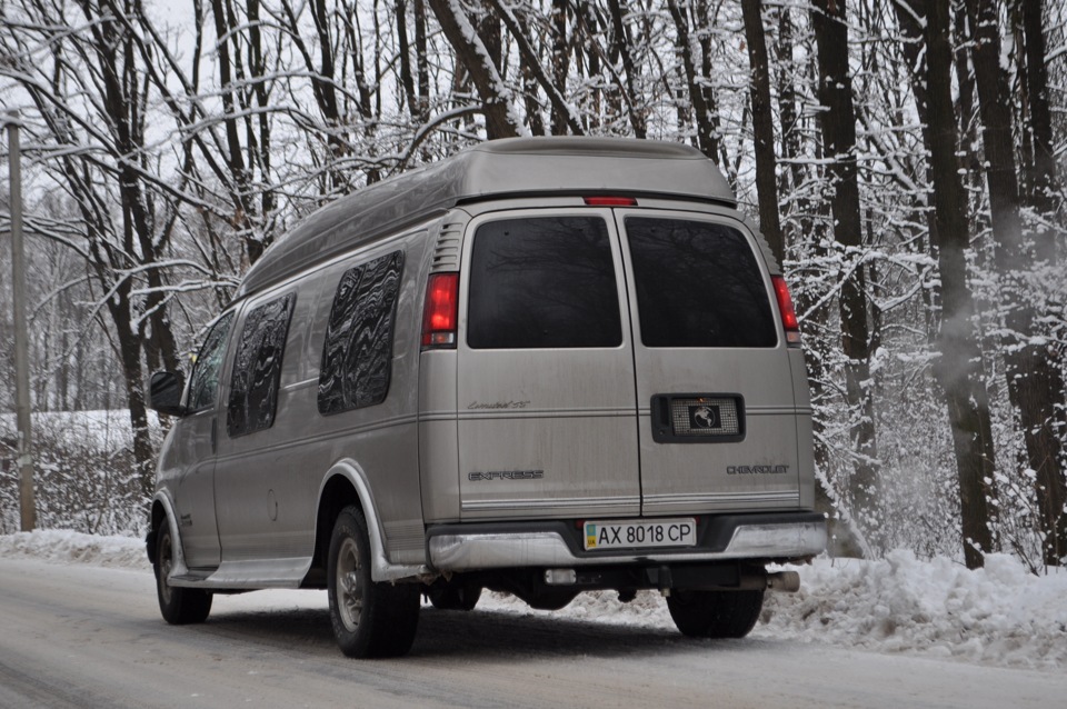 Зимний ЭКСПРЕСС — Chevrolet Express (GMT600), 5,7 л, 2002 года ...