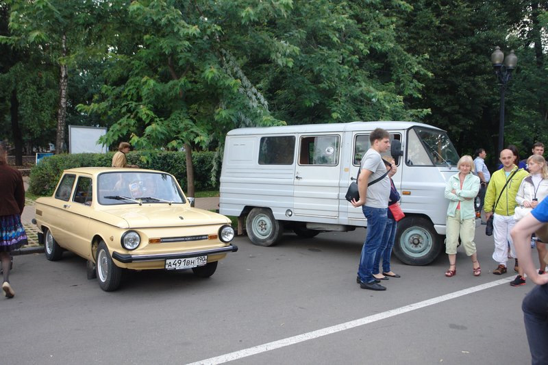 Самый первый Ретрофест в Сокольниках в 2013 году — FSO Zuk, 2,4 л, 1988 ...