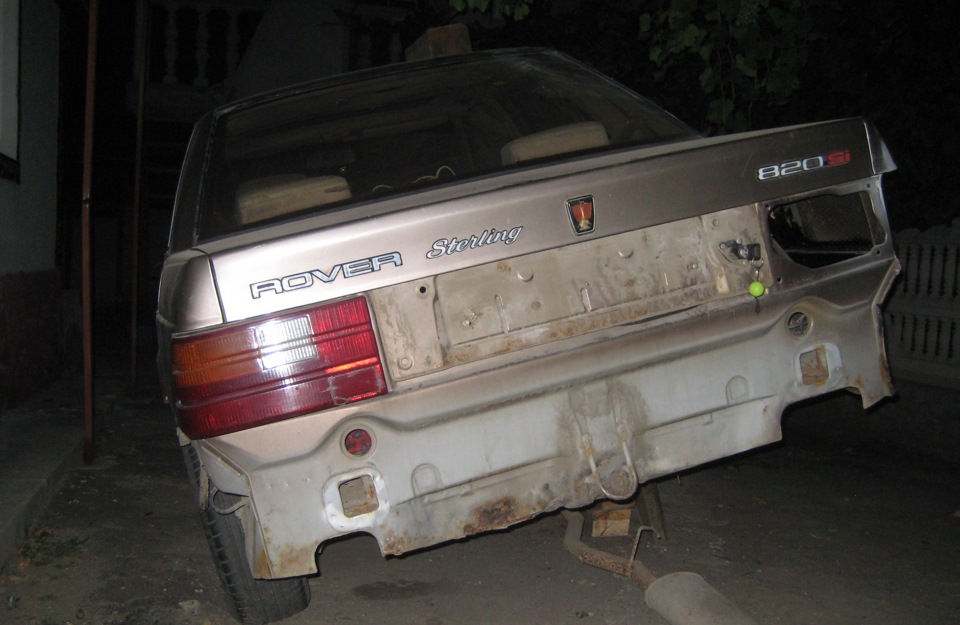 промежуточное фото — Rover 800 Mk1, 1,6 л, 1989 года | фотография | DRIVE2