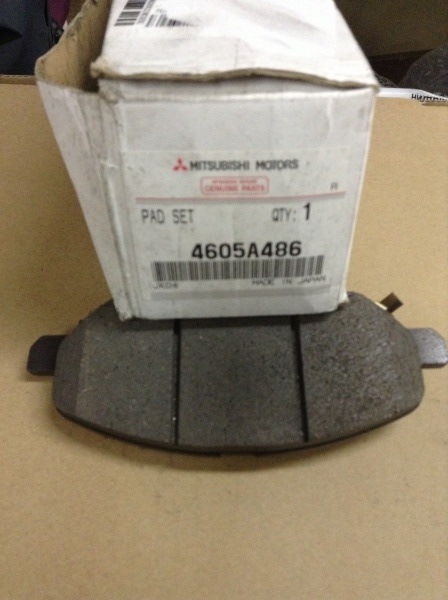 4605A486 Колодки тормозные Mitsubishi | Запчасти на DRIVE2
