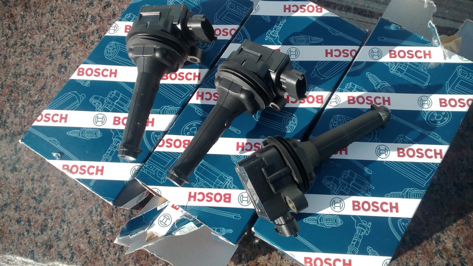 0221604008 Катушка зажигания BOSCH | Запчасти на DRIVE2