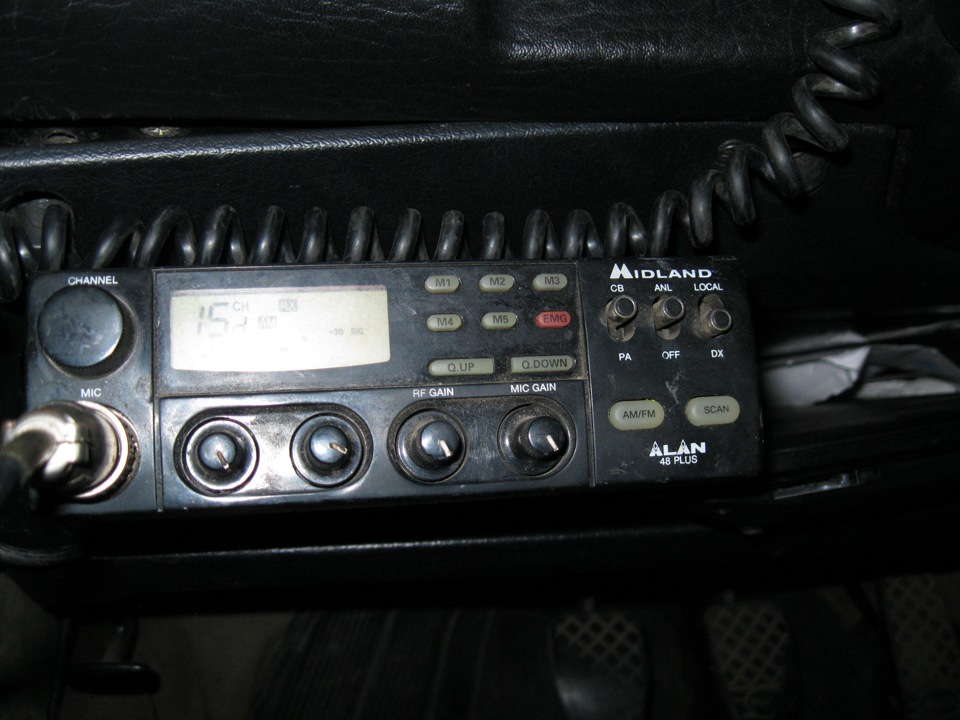 СиБи Радиостанция 27 мГц — Audi 80 (B3), 1,8 л, 1987 года | аксессуары ...