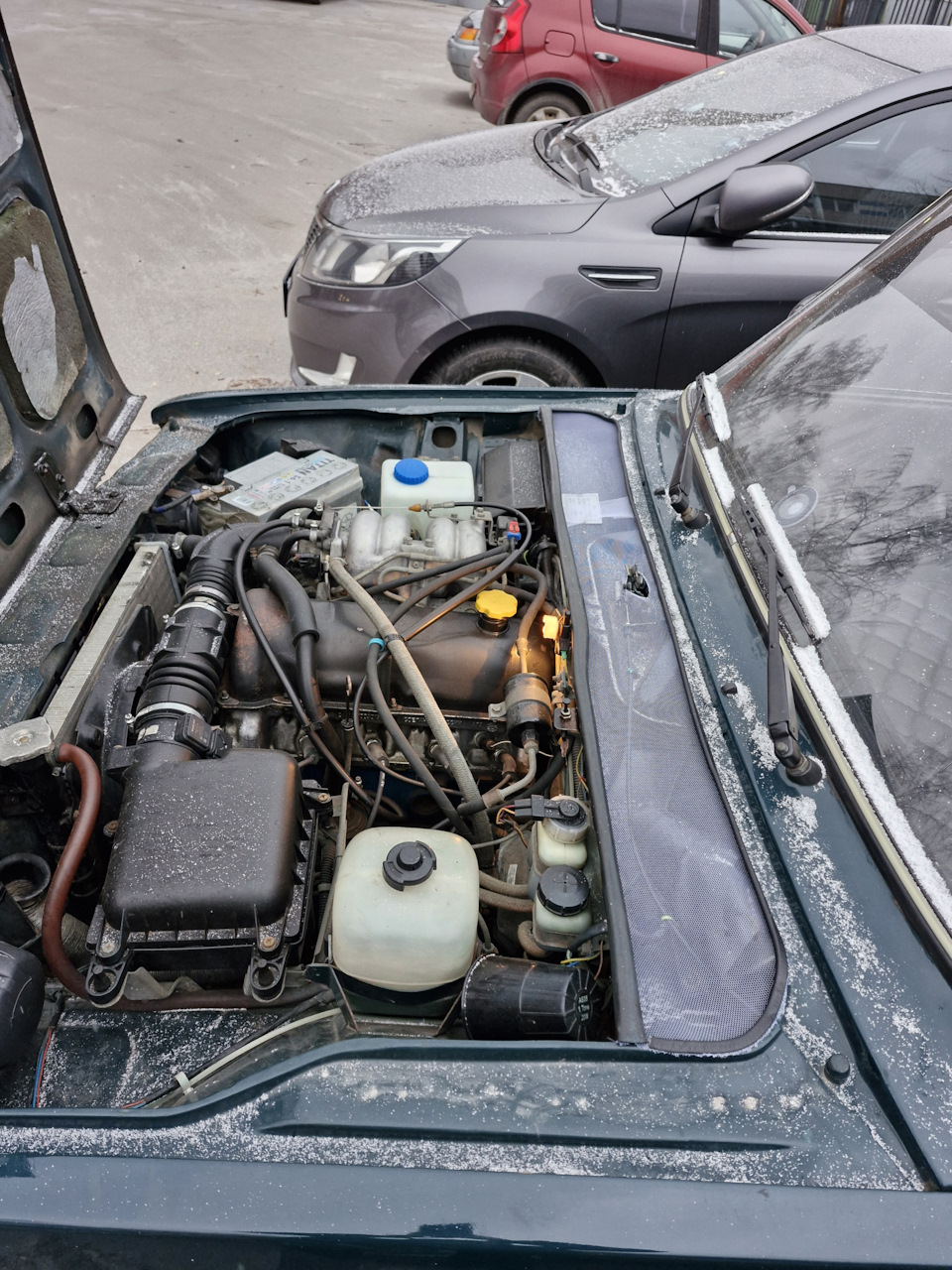 Салонный фильтр на Ваз 2105/2107 — Lada 2105, 1,6 л, 2008 года | тюнинг ...