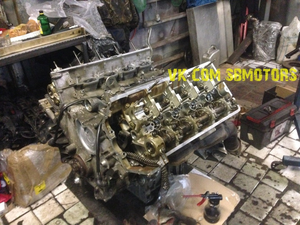 Ремонт двигателя BMW N62B44 E53, Задиры в 6 и 2 цилиндре — LSVMotors на ...