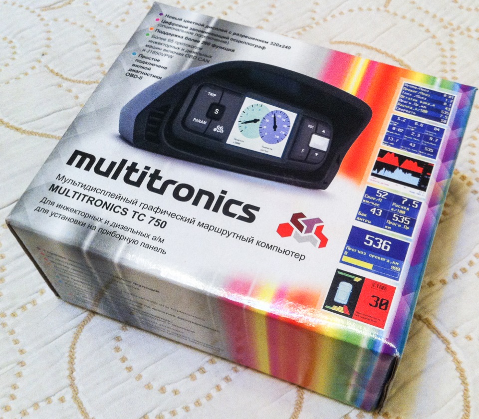 Подарочки: Multitronics TC750 и PU-4TC — Mitsubishi Pajero Sport (2G), 2,5 л, 2013 года ...