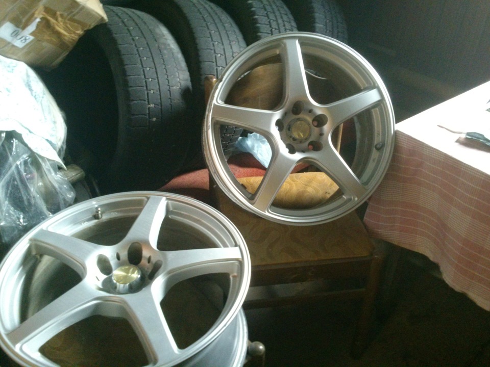 Вот они, вот они диски моей мечты…WEDS — Honda Civic 4D (8G), 1,8 л ...