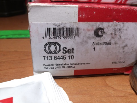 713644510 Комплект подшипника колеса FAG | Запчасти на DRIVE2