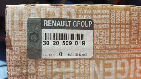 302050901R Комплект сцепления RENAULT | Запчасти на DRIVE2