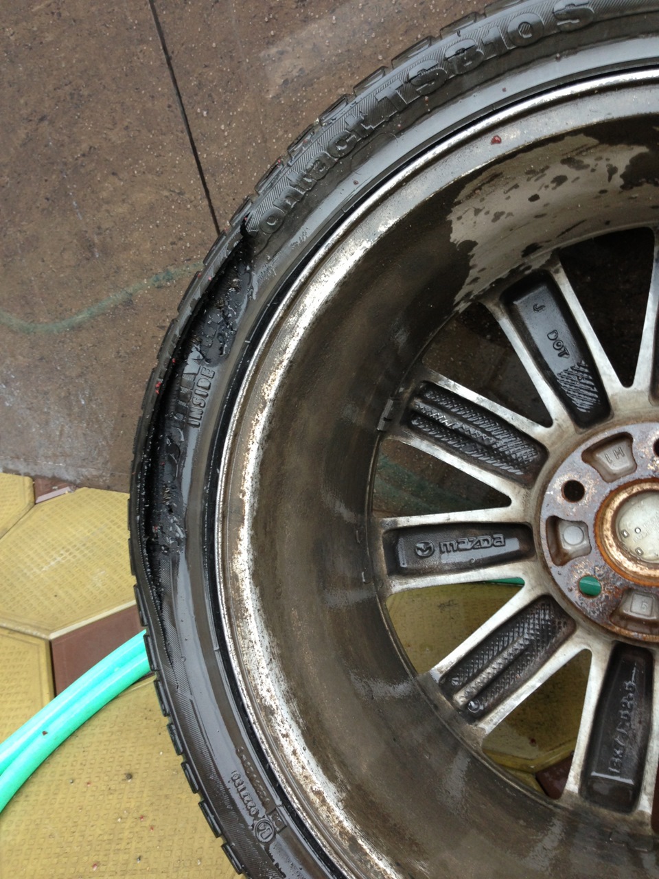 зимняя резина давай досвидание ))) — Mazda 3 MPS (1G), 2,3 л, 2008 года ...