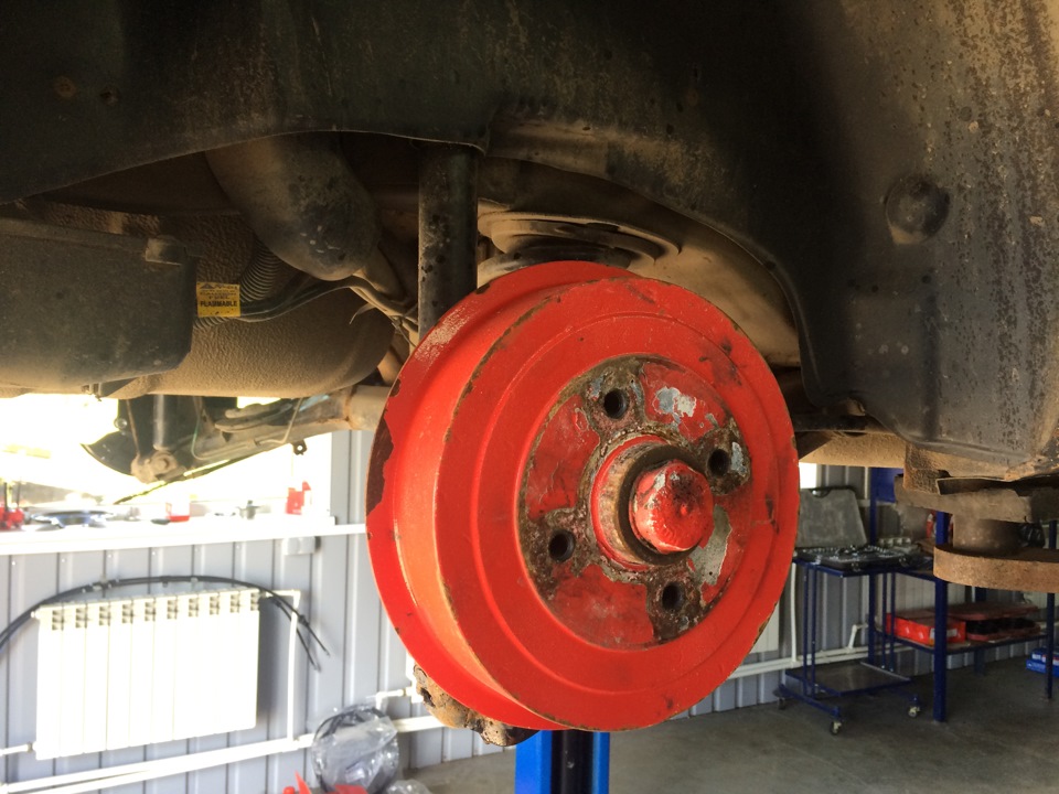 Задние дисковые тормоза на 240 мм от Opel Astra G — Chevrolet Lanos, 1 ...