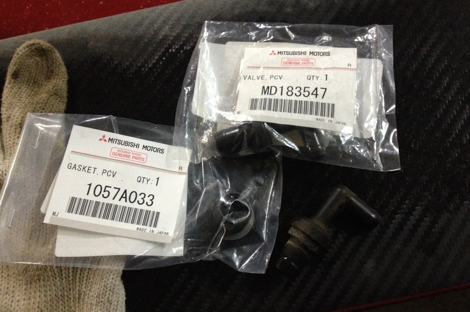 замена клапана PCV — Mitsubishi Lancer IX, 1,6 л, 2006 года | своими ...