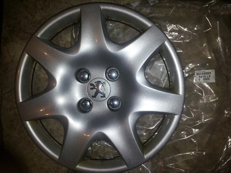 Артикулы колпаков Пежо 307 — Peugeot 307, 1,6 л, 2001 года | аксессуары ...