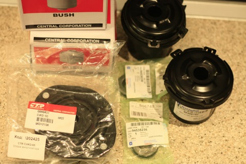 94535236 Подшипник опорный амортизатора переднего GM | Запчасти на DRIVE2