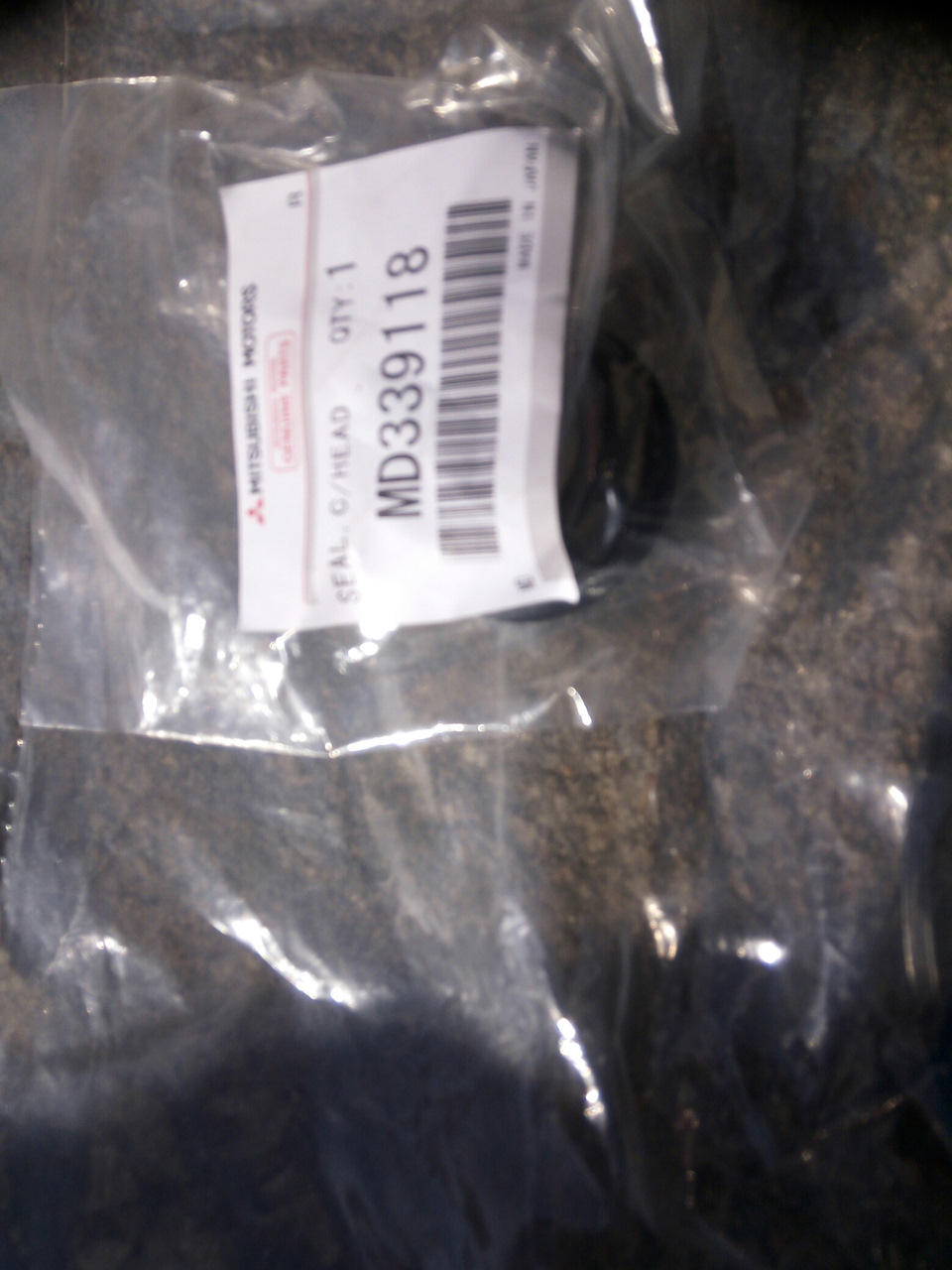 MD339118 Прокладка свечного колодца OEM Mitsubishi | Запчасти на DRIVE2