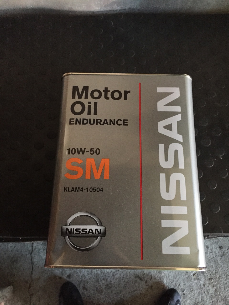 KLAM410504 Nissan Endurance 10W50 SM (4л.), синтетика NISSAN INFINITI | Запчасти на DRIVE2